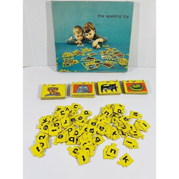 Parker Brothers | Toys | Vintage Game The Spelling Toy Parker Brothers ...